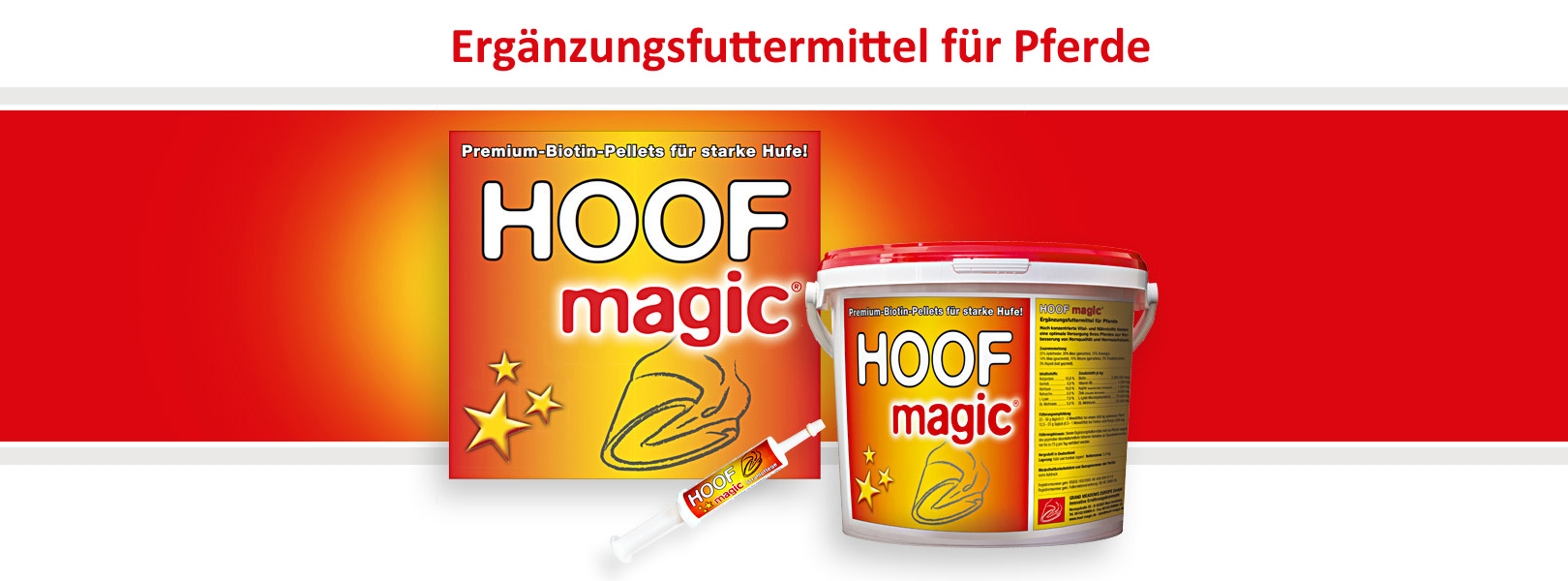 Hoof Magic - Biotin Zusatzfutter für Pferde